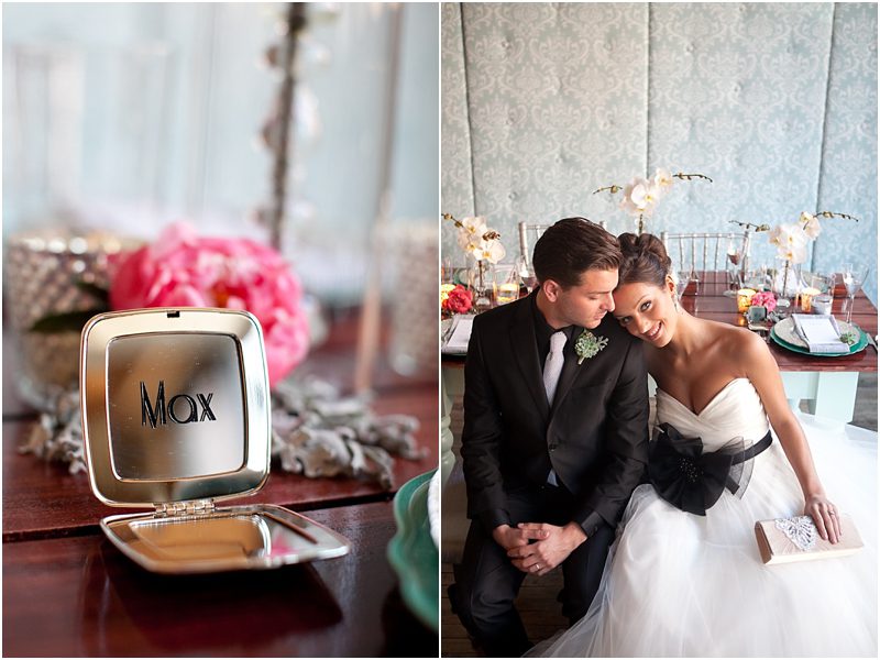 Published on Style Me Pretty | Mint Inspired Shoot with Tailored ...