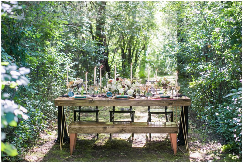 Style Me Pretty Featured Photographer | Forest Wedding at Rustic Manor ...