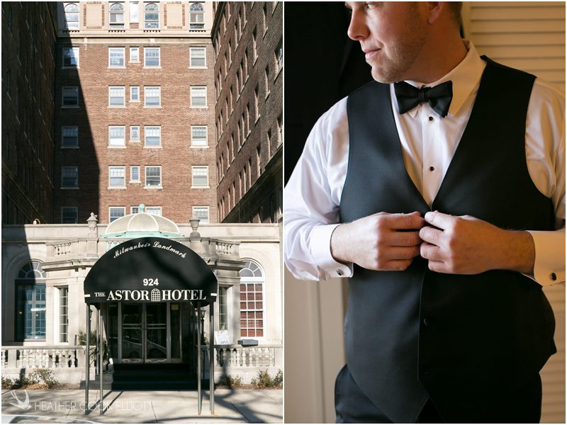 Kara & Jason | Pfister Hotel Winter Wedding Photography » Heather Cook ...