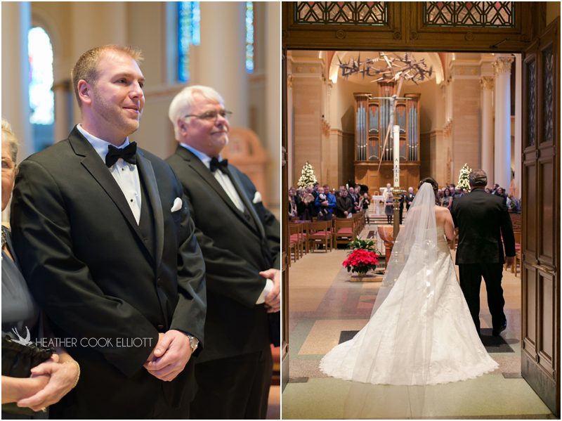 Kara & Jason | Pfister Hotel Winter Wedding Photography » Heather Cook ...