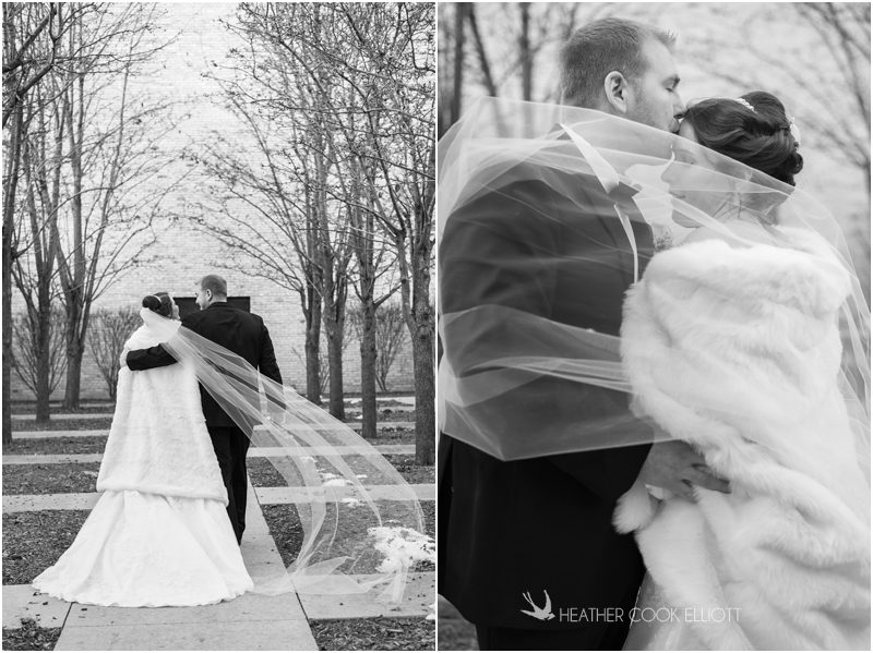 Kara & Jason | Pfister Hotel Winter Wedding Photography » Heather Cook ...